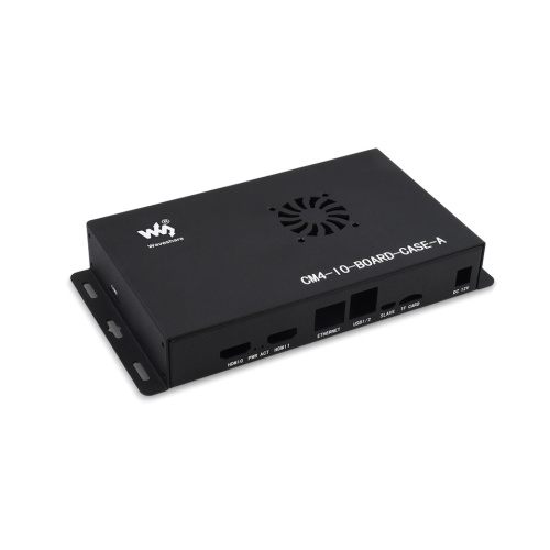 Metal Case (A) for Raspberry Pi Compute Module 4 IO Board with Cooling Fan