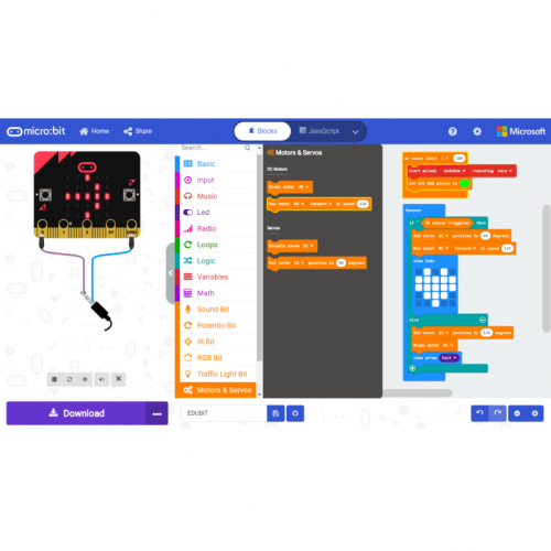 EDU:BIT Training & Project Kit for micro:bit (micro:bit not included)