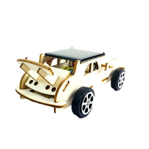 DIY Solar Powered Wooden Car STEM Kit