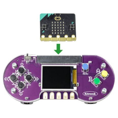 Kitronik Arcade for micro:bit - MakeCode ARCADE (Excluding micro:bit)