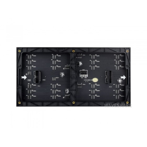 RGB Full-Color LED Matrix Panel, 4mm Pitch, 64×32 Pixels, Adjustable ...